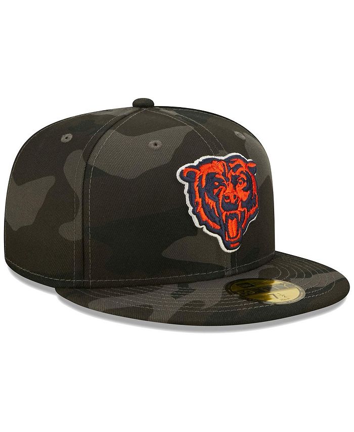 New Era Men's Black Chicago Bears Camo 59Fifty Fitted Hat - Macy's