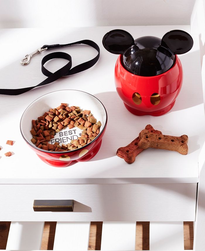 Lenox Disney Mickey Mouse Pet Treat Jar - Macy's