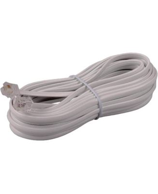 RCA 25 Ft White Phone Line Cord - Macy's