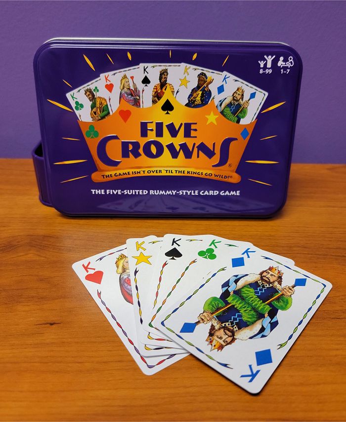 PLAYMONSTER Five Crowns - The Five-Suited Rummy-Style Card Game - Macy's