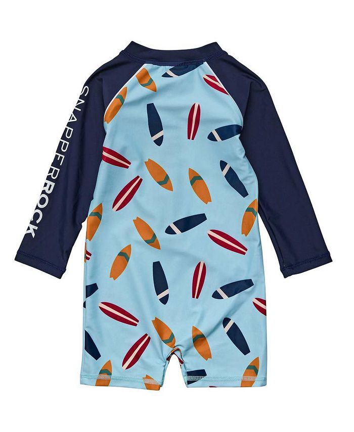 Snapper Rock Infant Boys Retro Surf LS Sunsuit - Macy's
