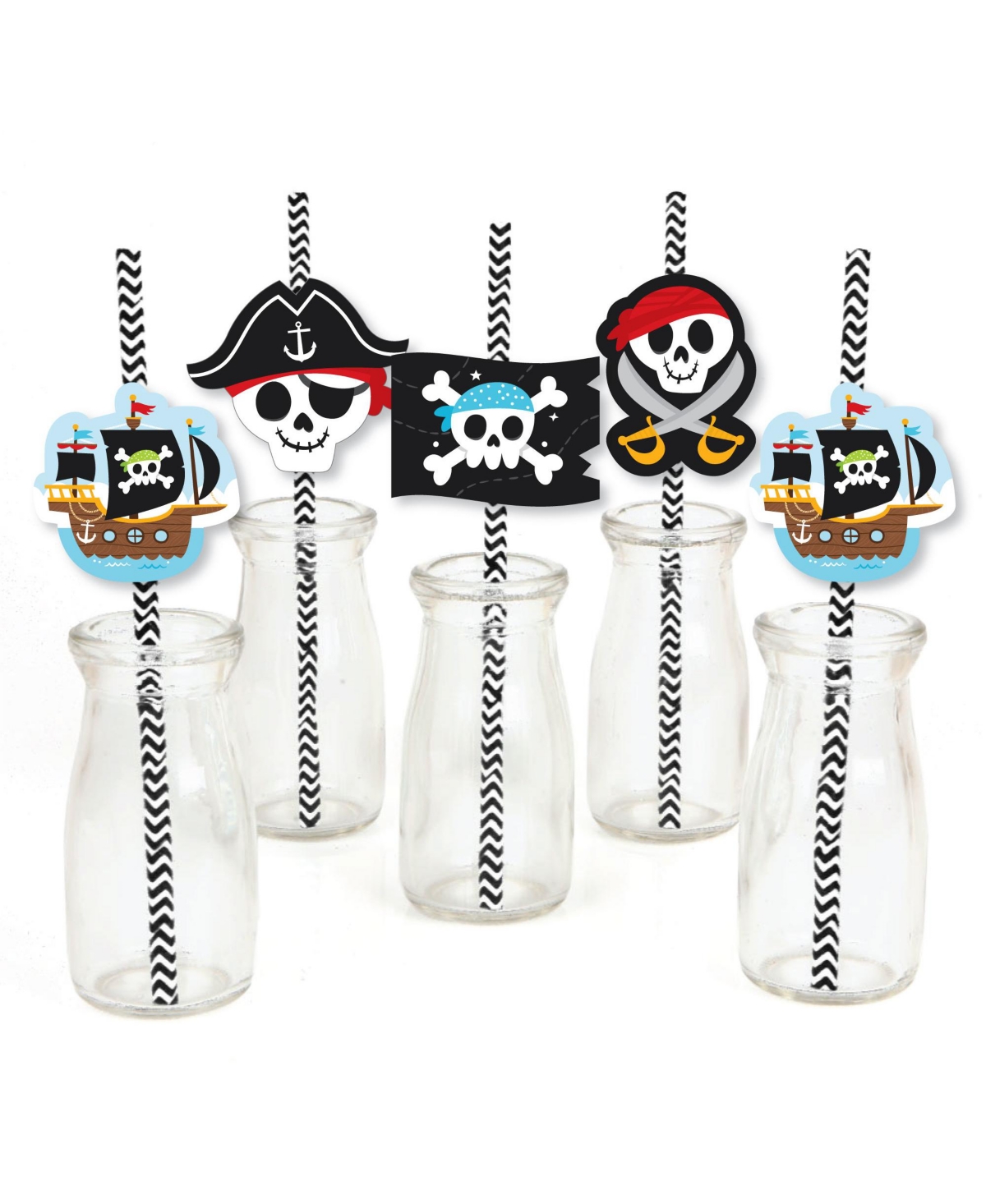 Big Dot Of Happiness Pirate Ship Adventures Paper Birthday Party ...