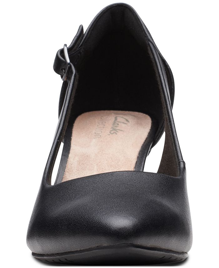 Clarks Women's Kataleyna Rae Side-Cutout Comfort Pumps - Macy's