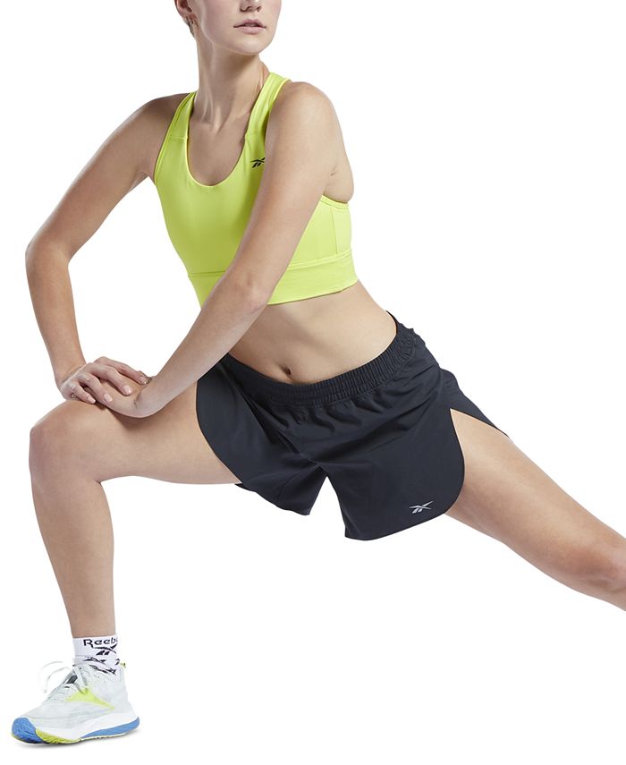 Reebok Women's Slim-Fit Speedwick 4" Running Shorts - Macy's
