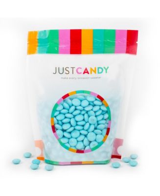 Just Candy 500 Pcs Light Blue M&M's Candy Milk Chocolate (1lb, Approx ...