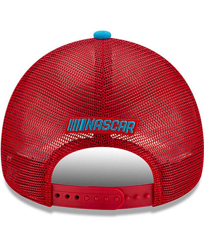 New Era Men's Scarlet, Light Blue Richard Petty Legends 9FORTY A-Frame ...