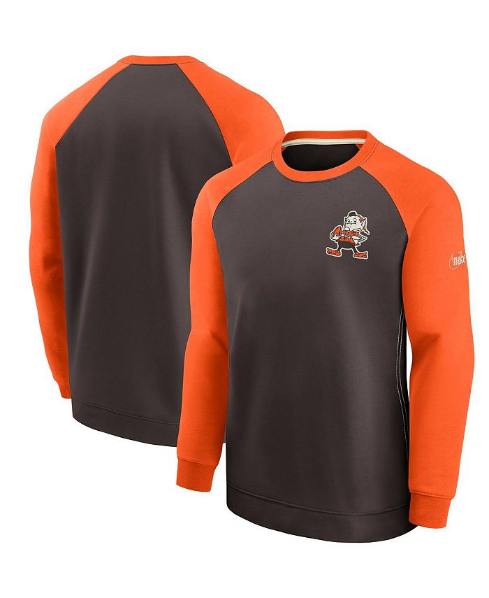Nike Men's Brown, Orange Cleveland Browns Brownie The Elf Historic ...