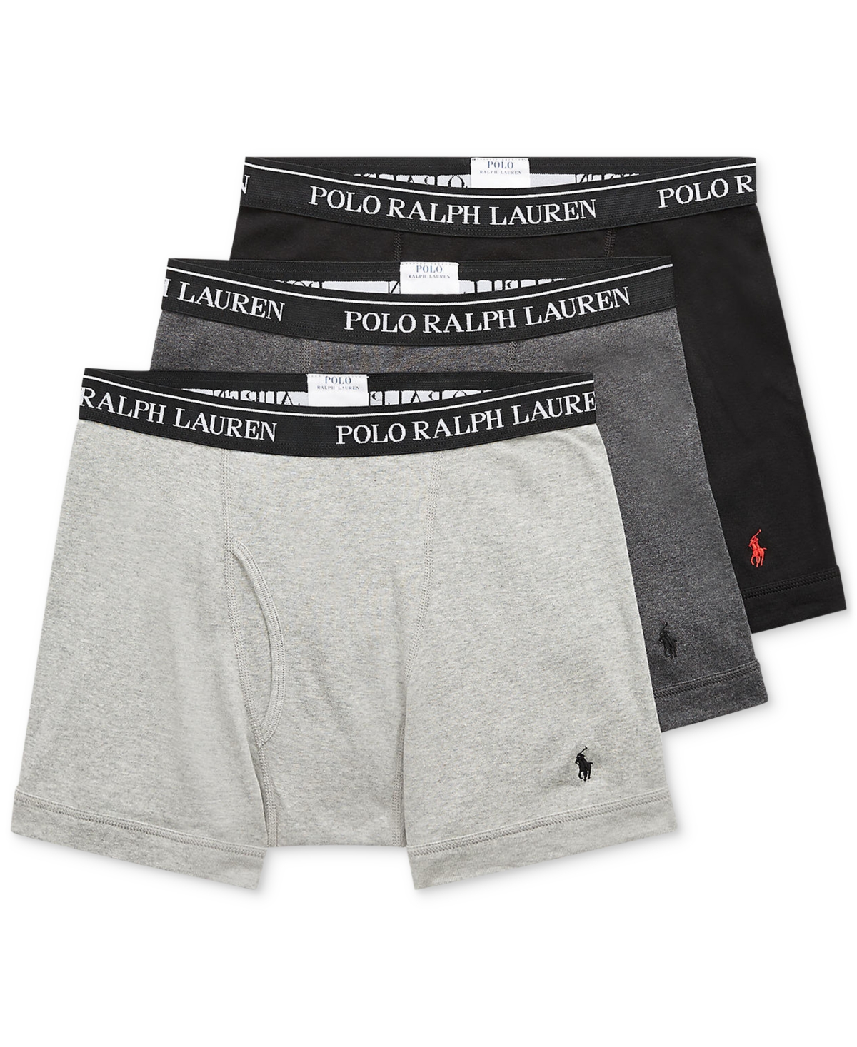 Click here for Polo Ralph Lauren Mens 3-Pack Classic Cotton Boxer... prices