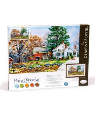 Paint Works Paint By Number Kit -Precious Days - Macy's