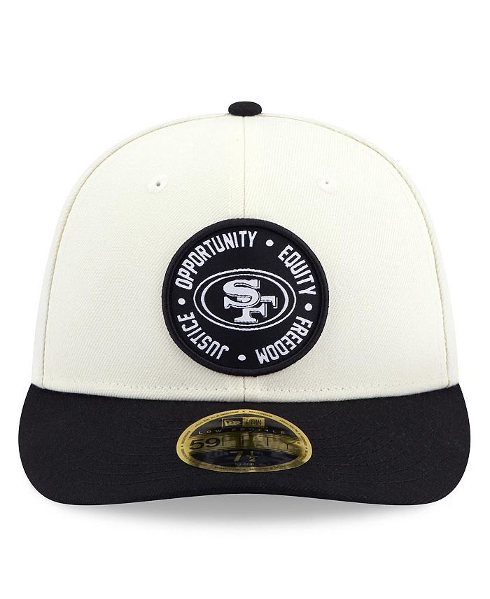 New Era Men's Cream, Black San Francisco 49Ers 2022 Inspire Change ...