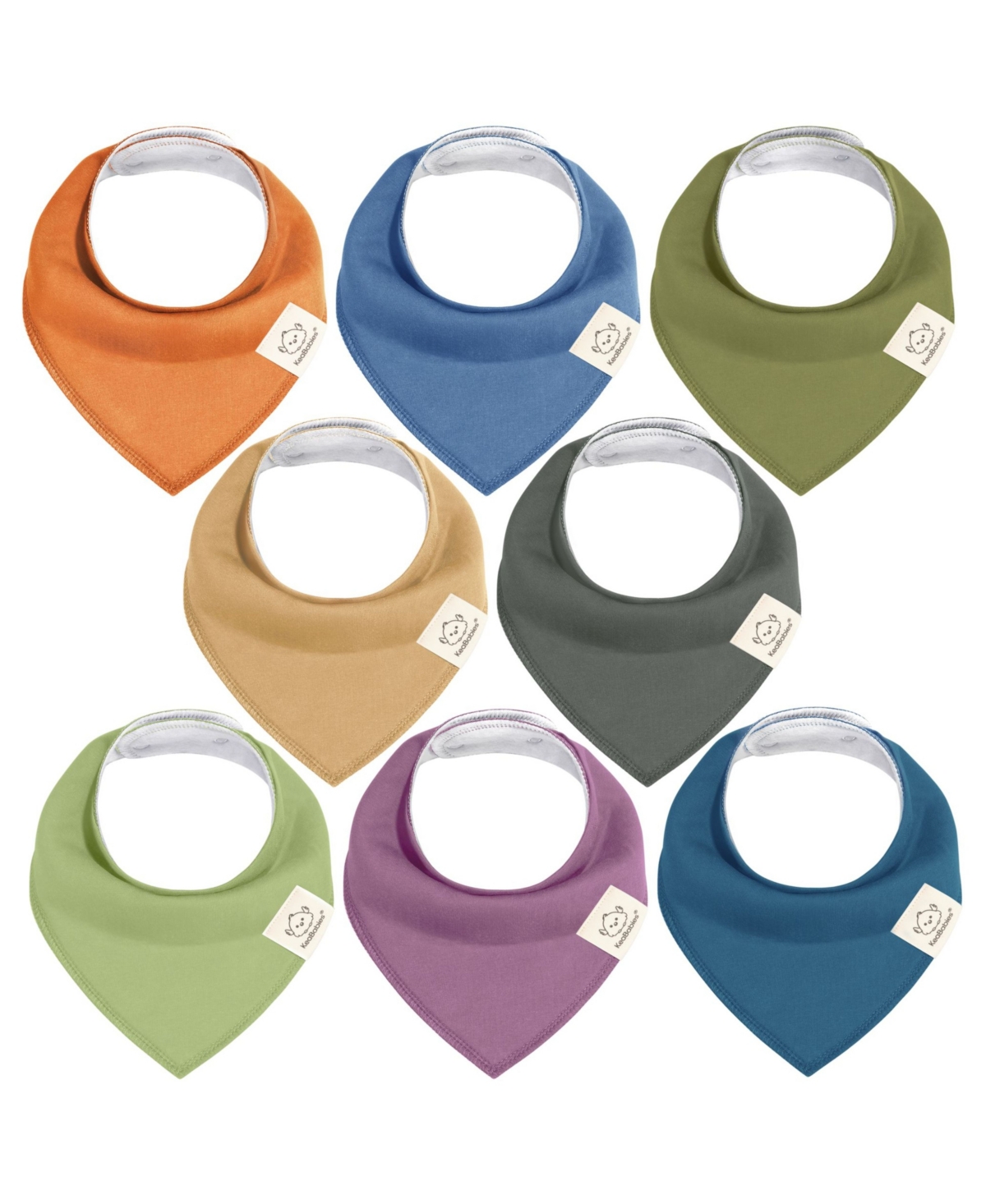 Click here for KeaBabies 8pk Baby Bandana Bibs  Baby Drool Bibs f... prices