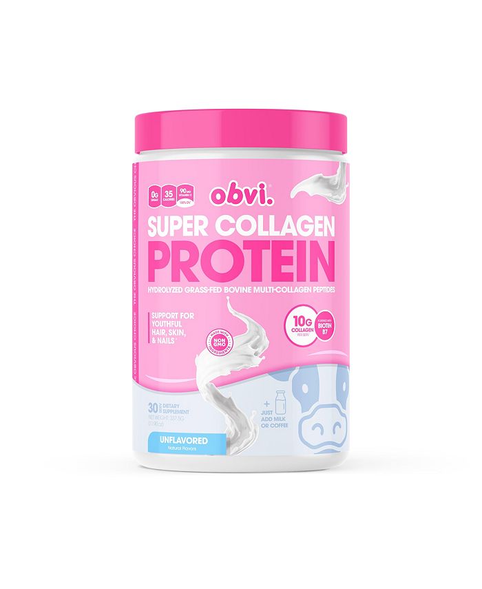 Obvi Super Collagen | Grass-Fed Bovine Multi-Collagen Protein Powder ...