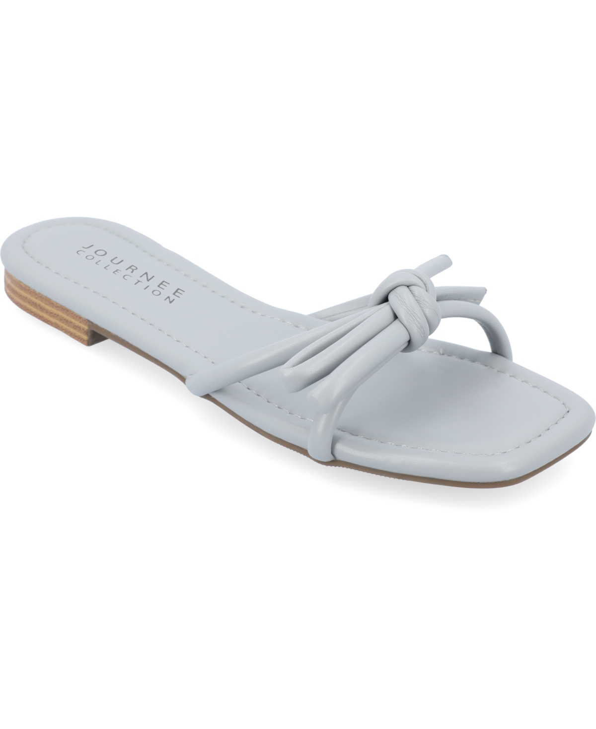 Click here for Journee Collection Womens Soma Flat Sandals - Blue prices