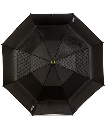 Shedrain Men's Compact Black Logo Umbrella - Macy's