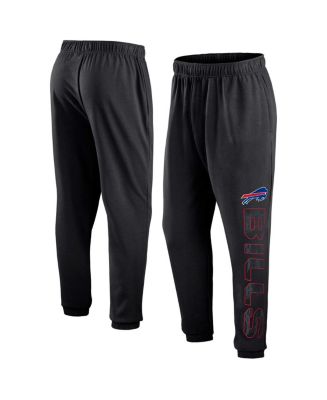 Men's Fanatics Black Buffalo Bills Wordmark Logo Sweatpants - Macy's