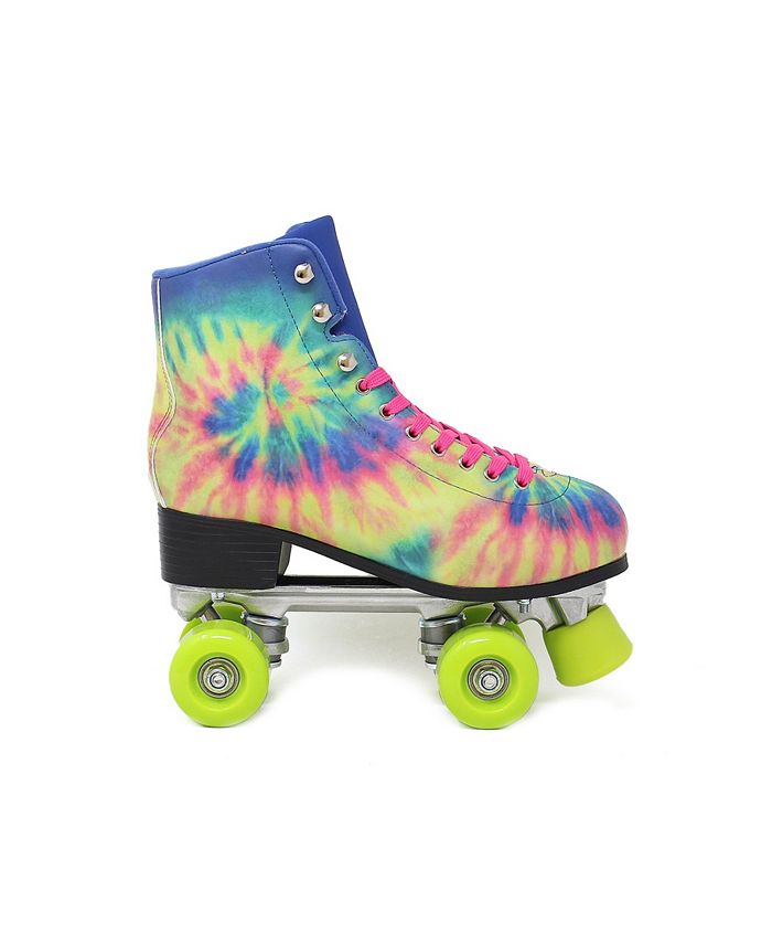 Cosmic Skates Women's Tie Print Roller Skates - Macy's