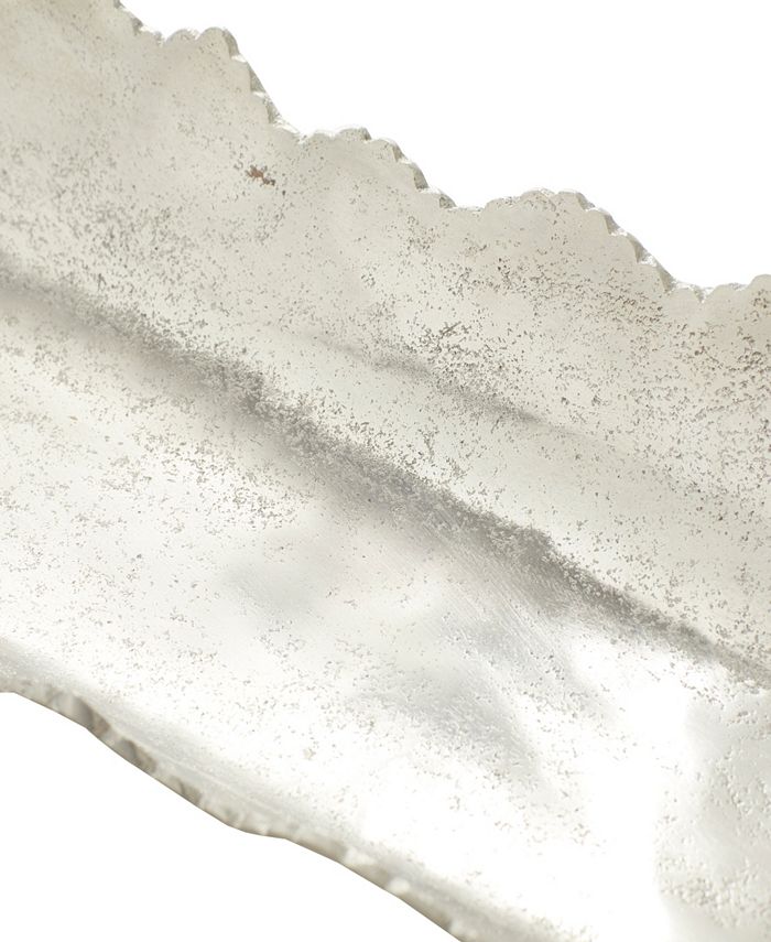 Rosemary Lane Aluminum Live Edge Tray, 36" x 10" x 6" - Macy's