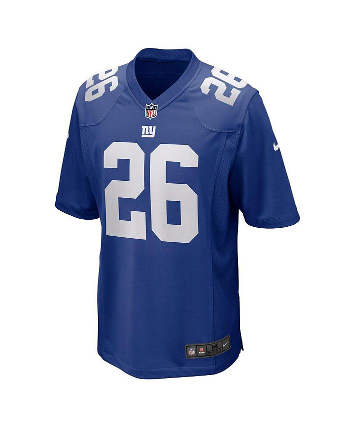 Nike Men's Saquon Barkley Royal New York Giants Game Jersey - Macy's