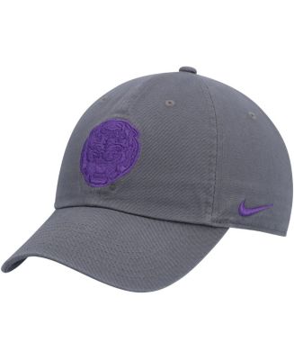 Men's Nike Gray LSU Tigers Hertiage86 Adjustable Hat - Macy's
