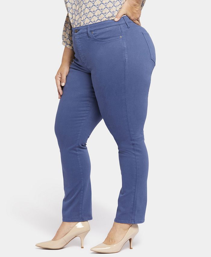 NYDJ Plus Size Sheri Slim Jeans - Macy's