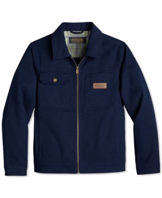 Pendleton Men's Howie Zip-Front Canvas Trucker Jacket - Macy's