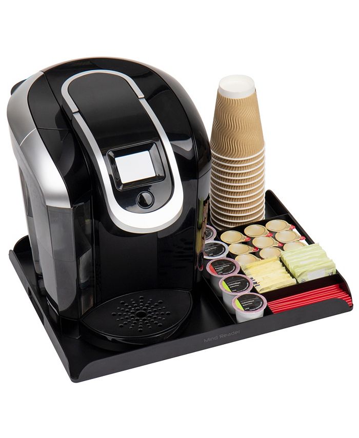 Mind Reader Anchor Collection, Coffee Serving Station, 7 Coffee Pod ...