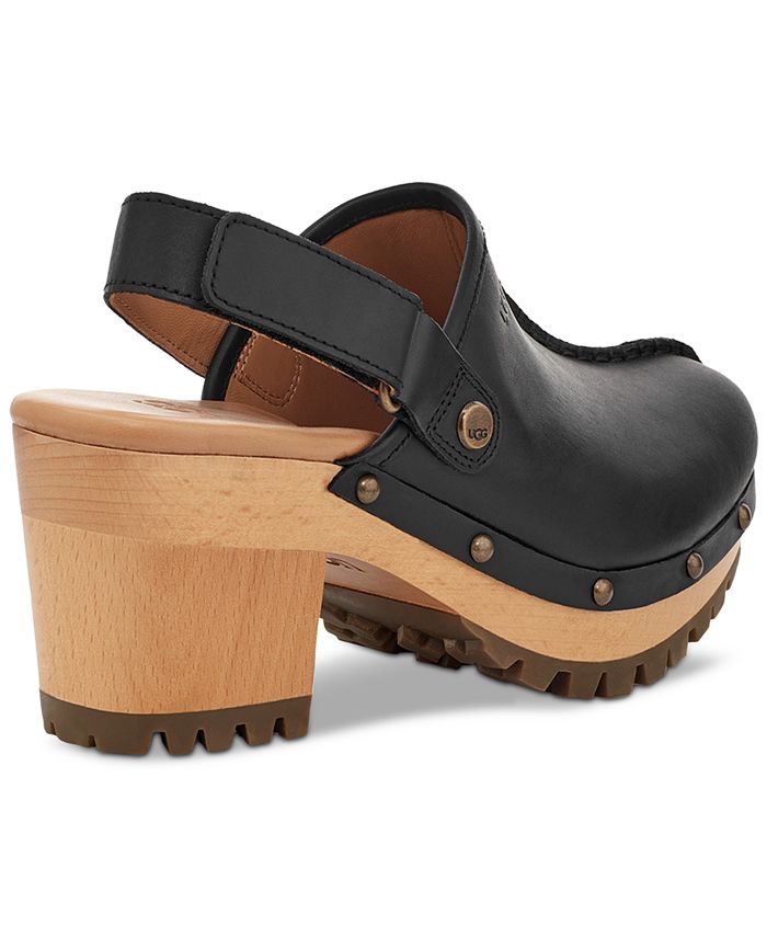UGG® Women's Lanni Studded Slip-On Slingback Platform Clogs - Macy's