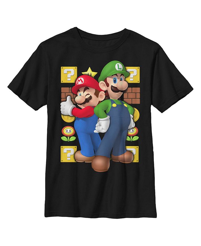 Nintendo Boy's and Luigi Hero Wink Child T-Shirt - Macy's