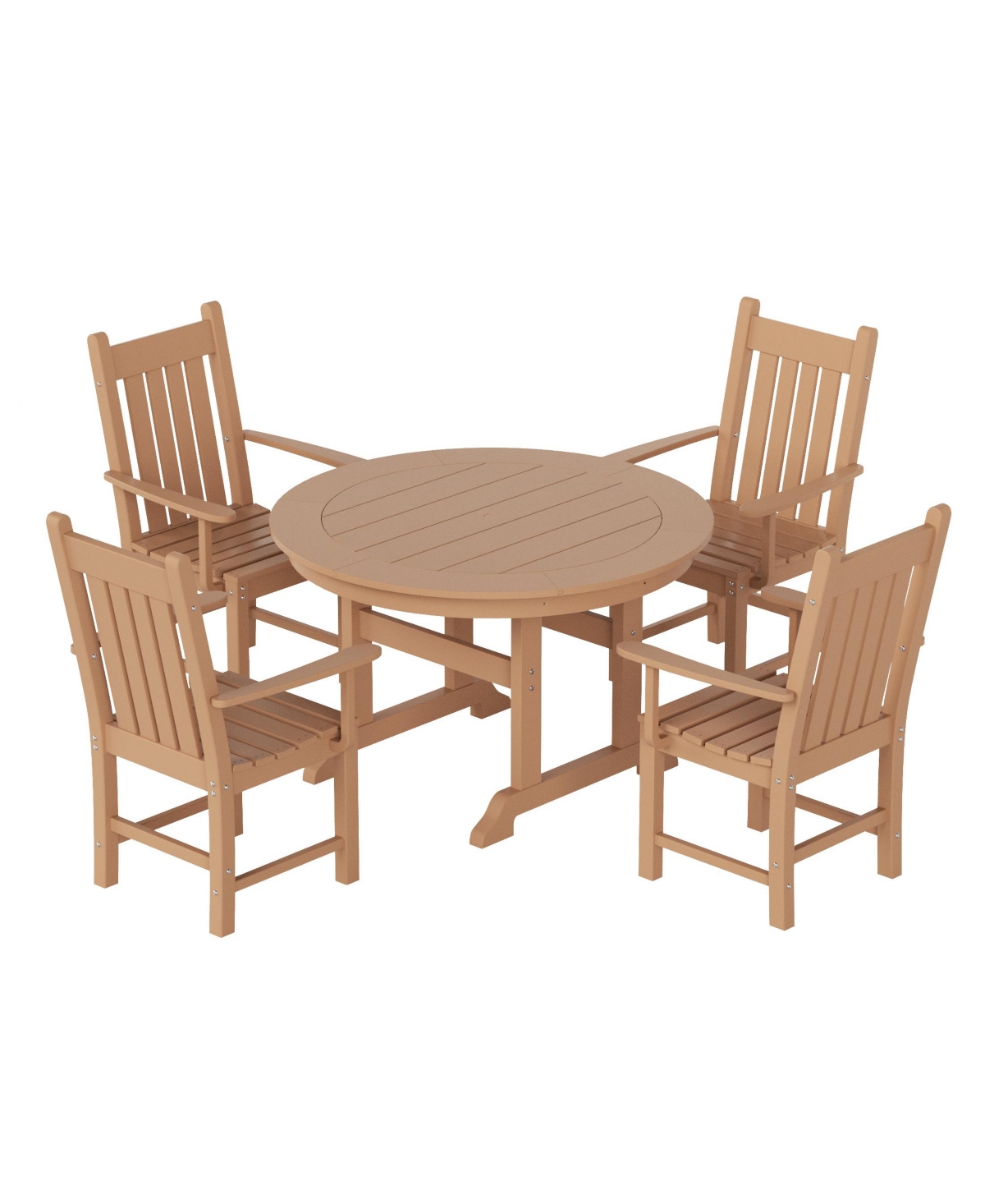Click here for WestinTrends 5 Piece Outdoor Patio Dining Set Outd... prices