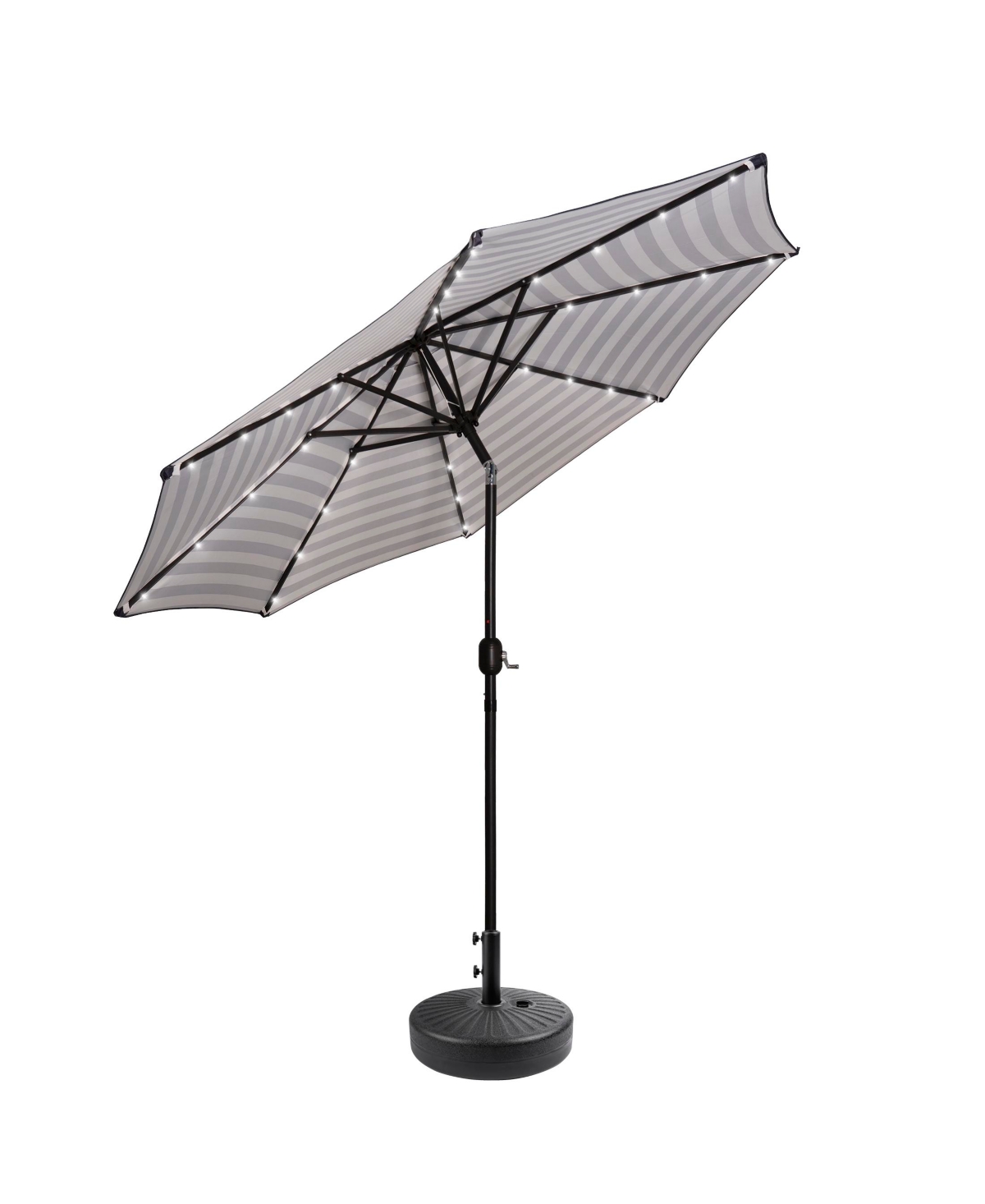 Click here for 9 ft. Patio Solar Power Led lights Market Umbrella... prices
