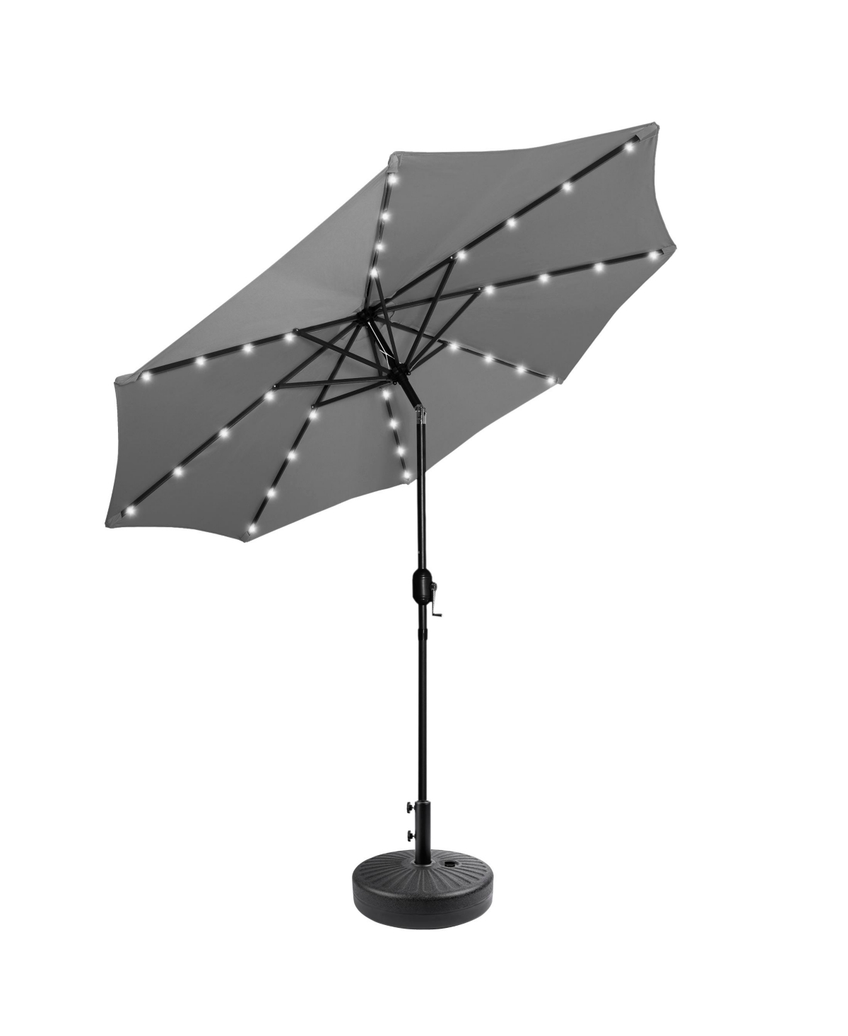 Click here for 9 ft. Patio Solar Power Led lights Market Umbrella... prices