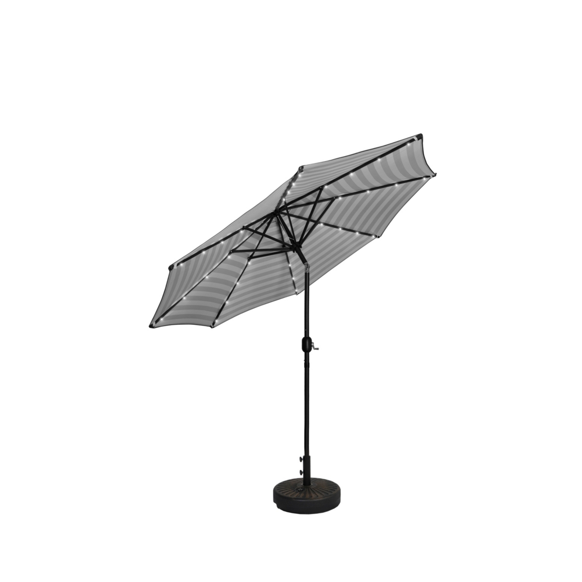 Click here for 9 ft. Patio Solar Power Led lights Market Umbrella... prices