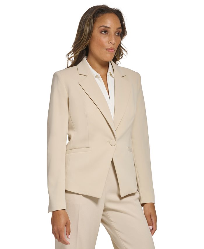 Calvin Klein Women's One-Button Jacket - Macy's