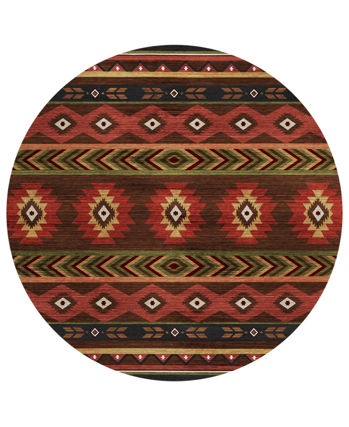 Click here for Dalyn Phoenix PH3 8 x 8 Round Area Rug - Chocolate prices