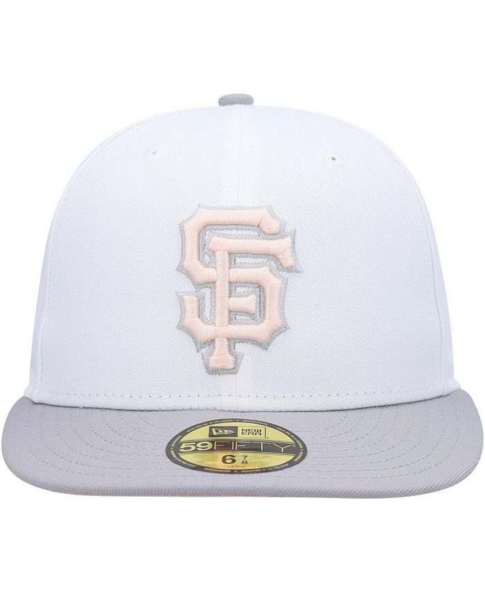 New Era Men's White, Gray San Francisco Giants 2002 World Series Side ...