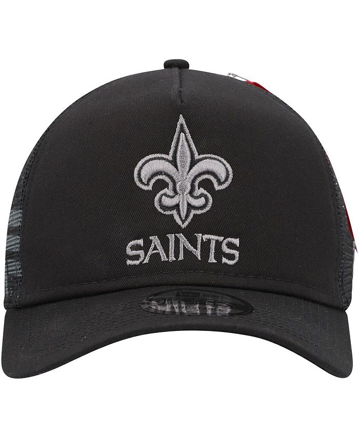 New Era Men's x Alpha Industries Black New Orleans Saints A-Frame ...