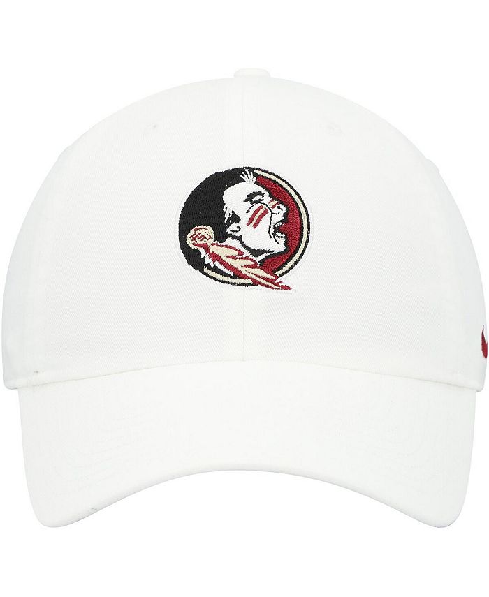 Nike Men's White Florida State Seminoles Heritage86 Logo Adjustable Hat ...