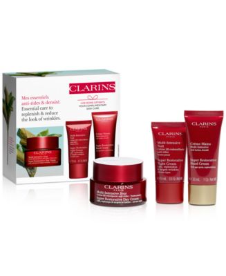 Clarins 3-Pc. Super Restorative Skincare Starter Set - Macy's