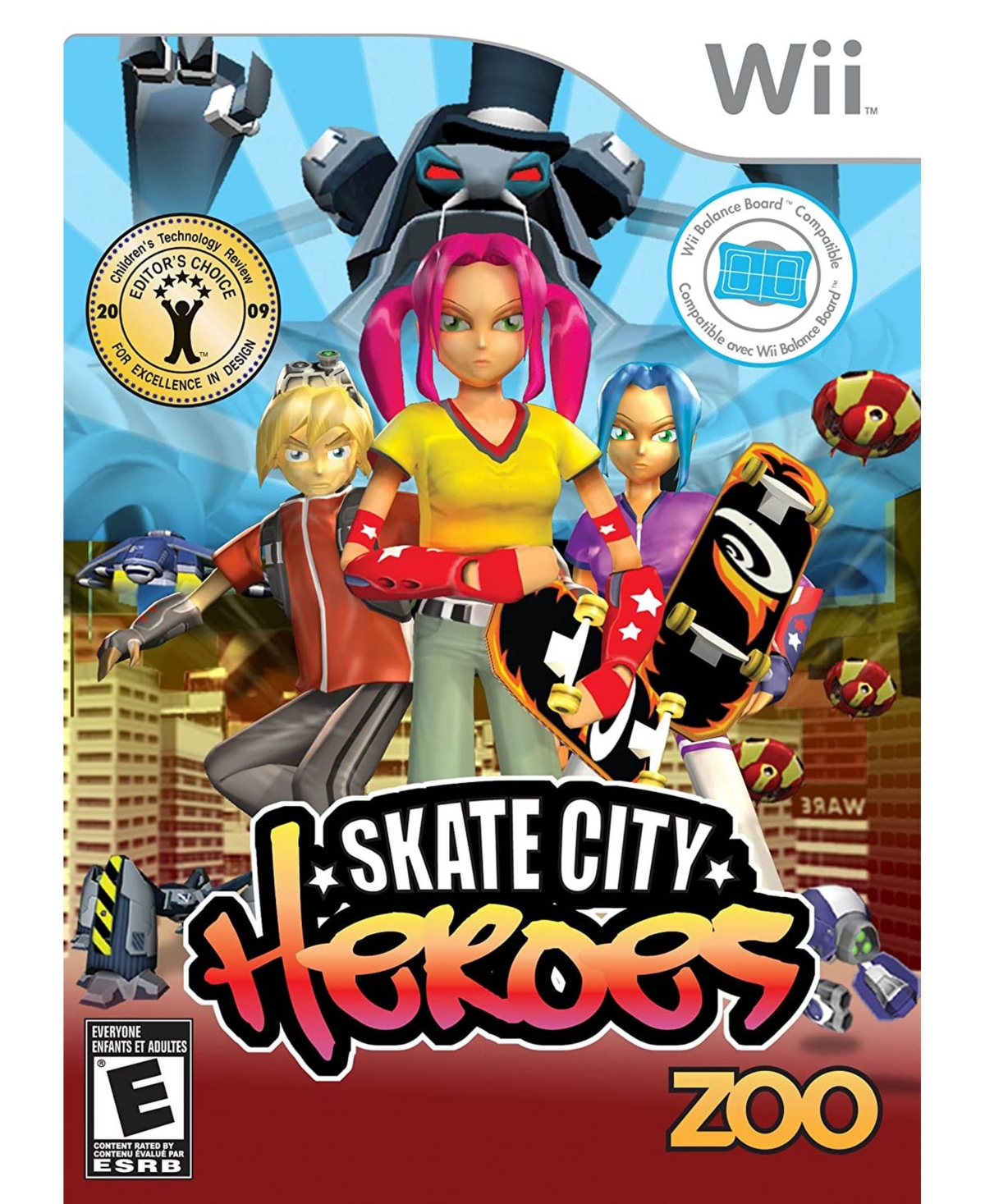 Click here for Zoo Games Skate City Heroes - Nintendo Wii - Open... prices