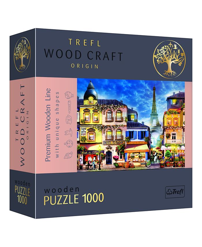 Trefl Wood Craft 1000 Piece Wooden Puzzle - French Alley - Macy's