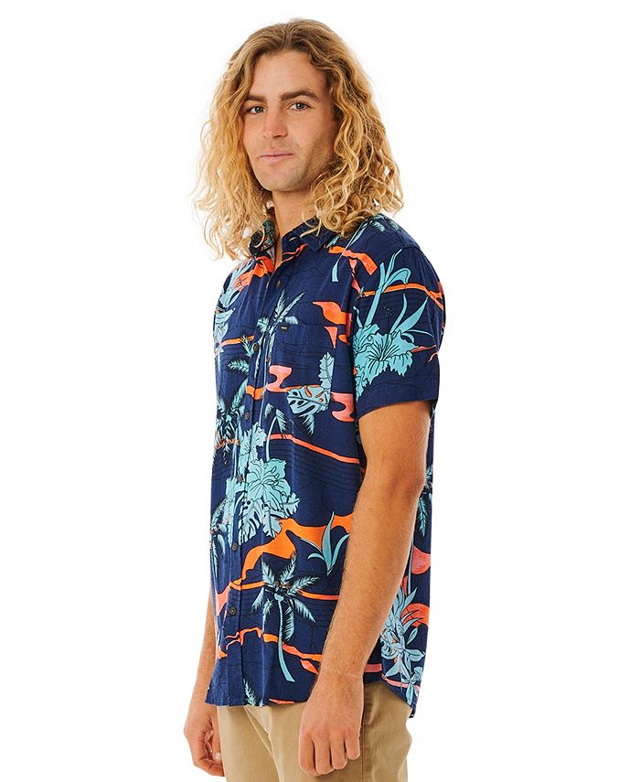Rip Curl Men's Barrel Killa Short Sleeves Shirt & Reviews - Casual ...