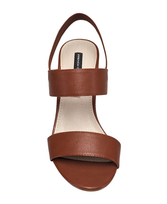 French Connection Women's Dakota Block Heel Sandals - Macy's