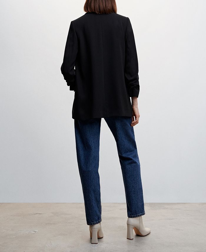 MANGO Women's Flowy Suit Blazer & Reviews - Jackets & Blazers - Women ...