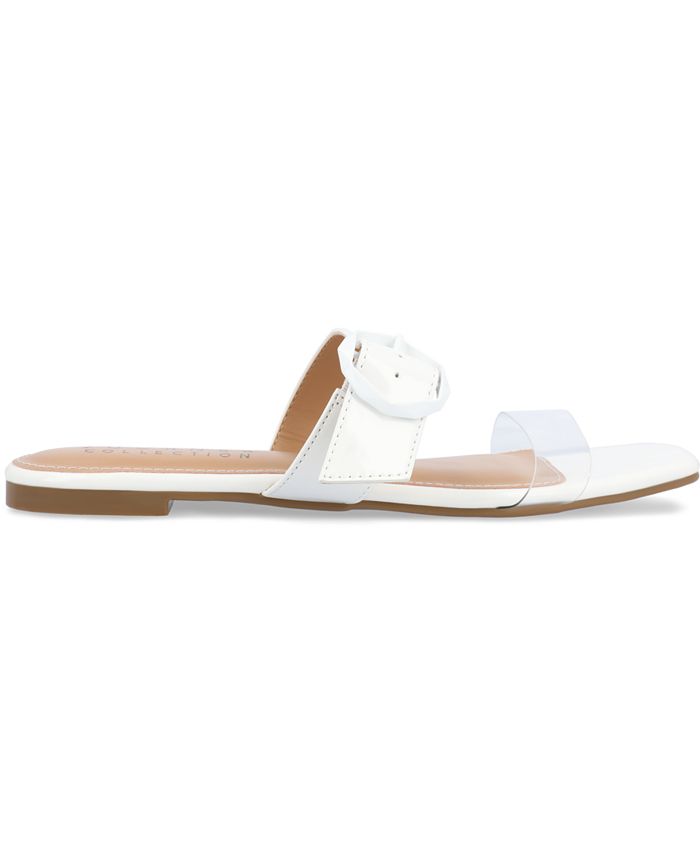 Journee Collection Women's Jeysha Lucite Sandals - Macy's