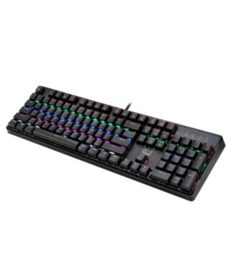 Adesso KB AKB-640EB Multi-color Illuminated Mechanical Gaming Keyboard ...