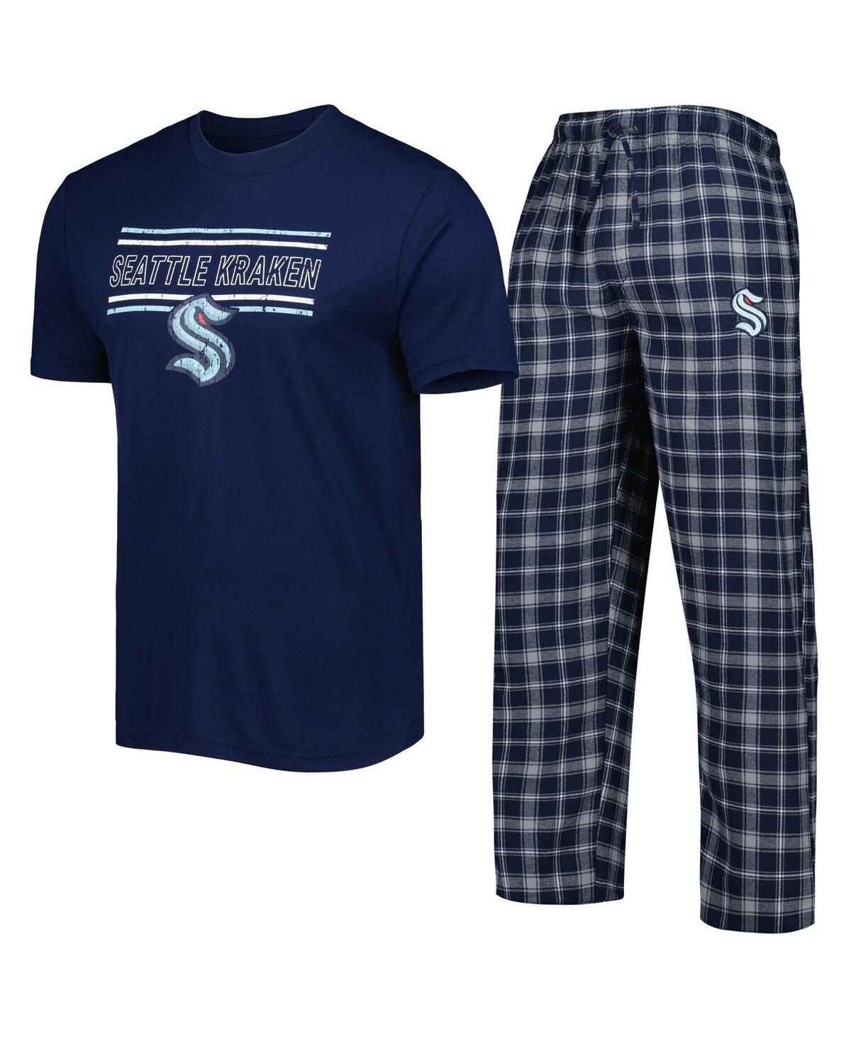 Click here for Mens Concepts Sport Navy  Gray Seattle Kraken Badg... prices