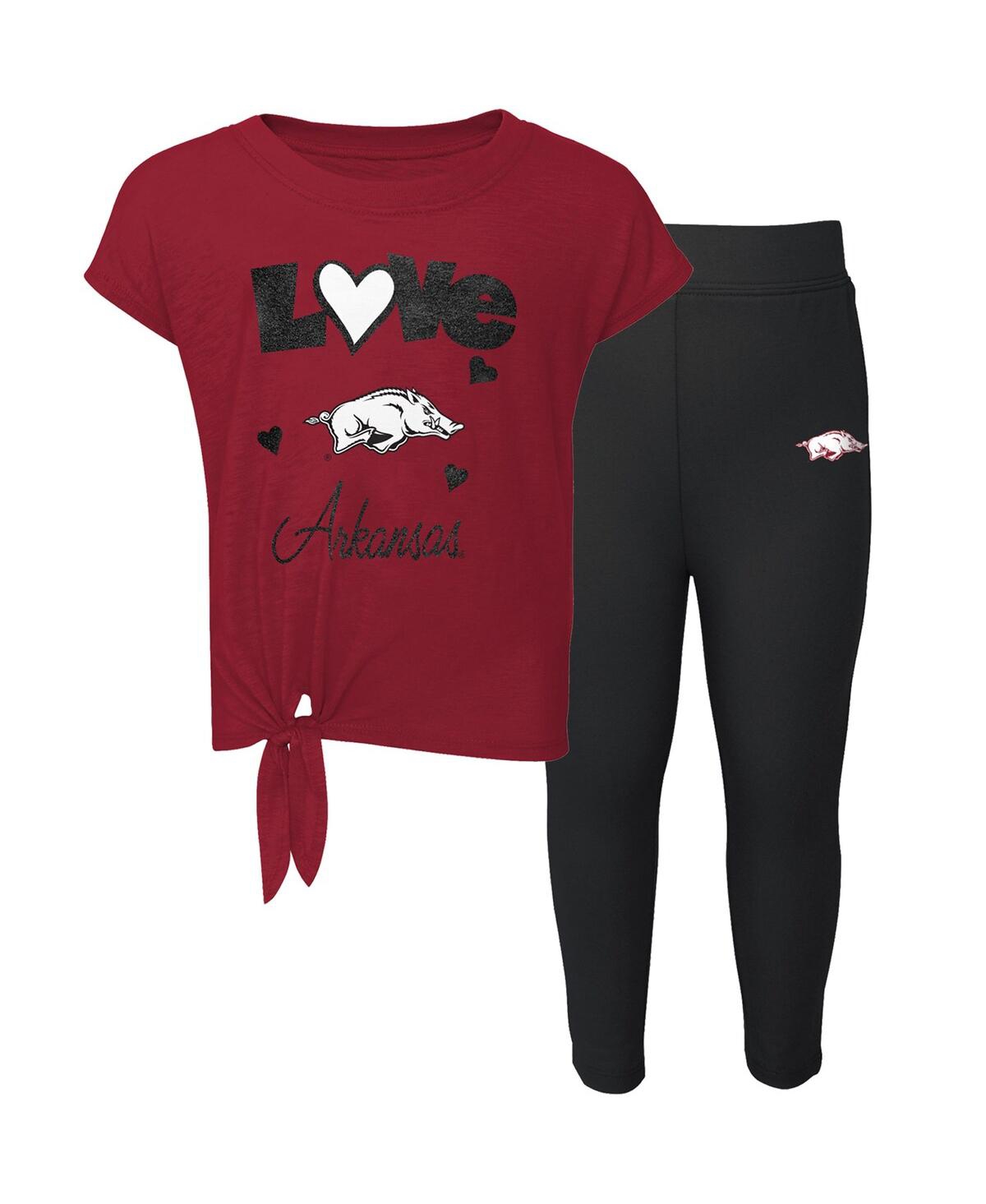 Click here for Preschool Girls Cardinal  Black Arkansas Razorback... prices