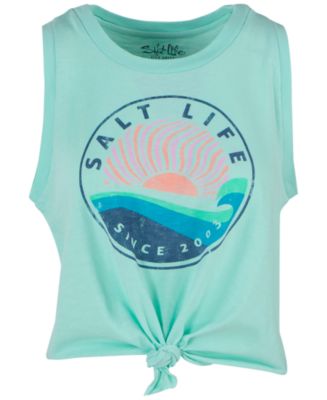 Salt Life Women's Perfect Day Cotton Graphic Tank Top - Macy's