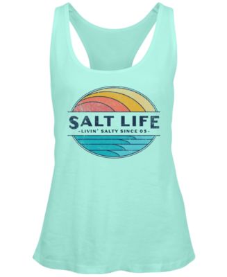 Salt Life Women's Vintage Rays Cotton Graphic Tank Top - Macy's