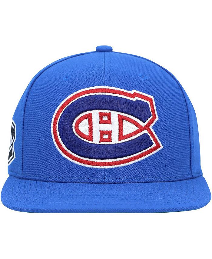 Mitchell & Ness Men's Blue Montreal Canadiens Alternate Flip Snapback Hat - Macy's